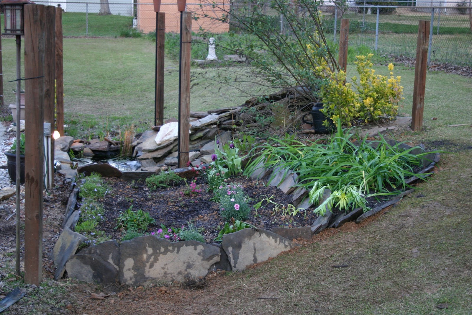 Family Blooms: Hillside Garden