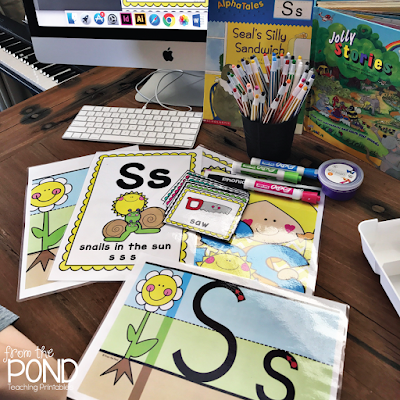 Let's Learn the Letter Sound S | From the Pond