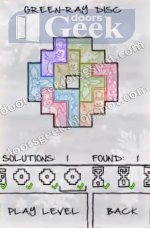 Doodle Fit [Electronic Games] - Green-Ray Disc ~ Doors Geek