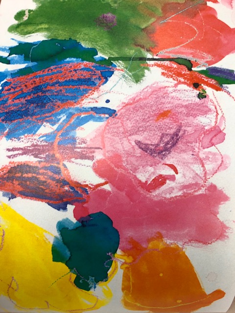Kindergarten Art at Festus Elementary: Liquid Watercolor Exploration