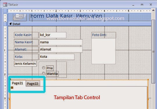 Cara Menambahkan Tab Control Di Form Ms Access 2007 - Borneotutorials ...