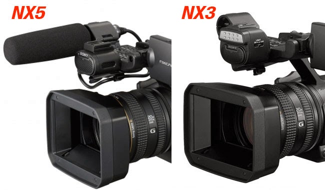Olhar Tecnológico: "Nova" camcorder Sony HXR-NX3: uma NX5 melhor ou pior?