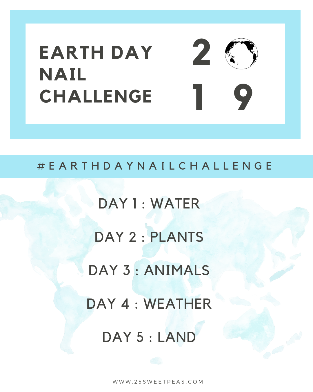 Earth Day Series + Challenge — 25 Sweetpeas