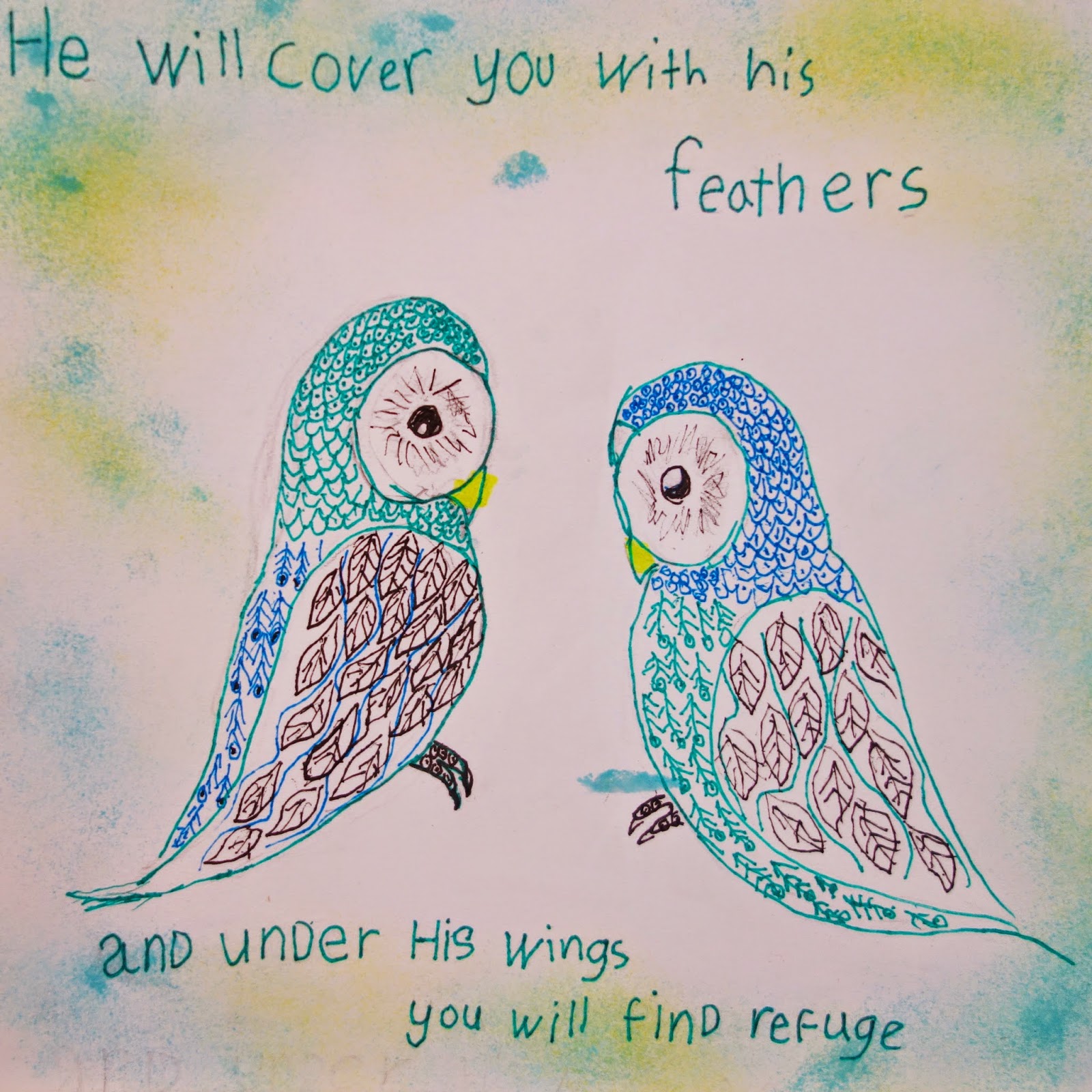 Scripture Picture for Kids: Psalm 91