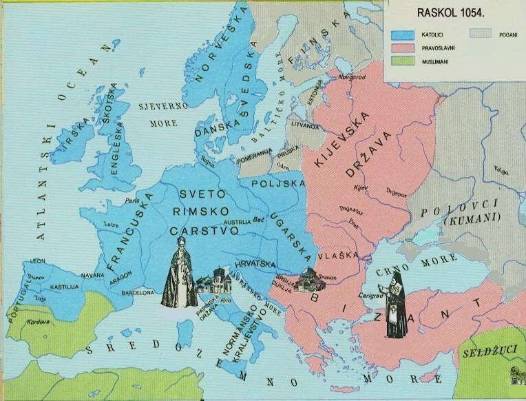 historiopedija: Crkveni raskol 1054.