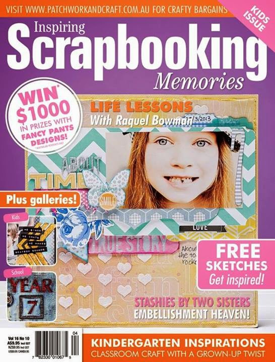 Lou's World: Creative Team article on creating layers for Scrapbooking ...