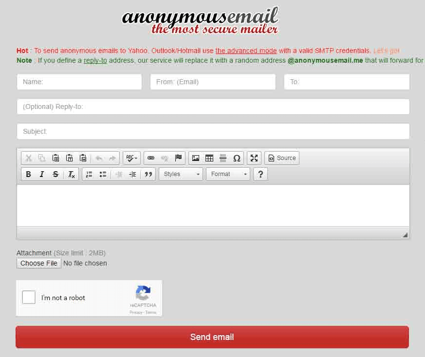 أفضل 10مواقع مجانية لإرسال بريد إلكتروني مجهول المصدر والهوية وبتشفير قوي
