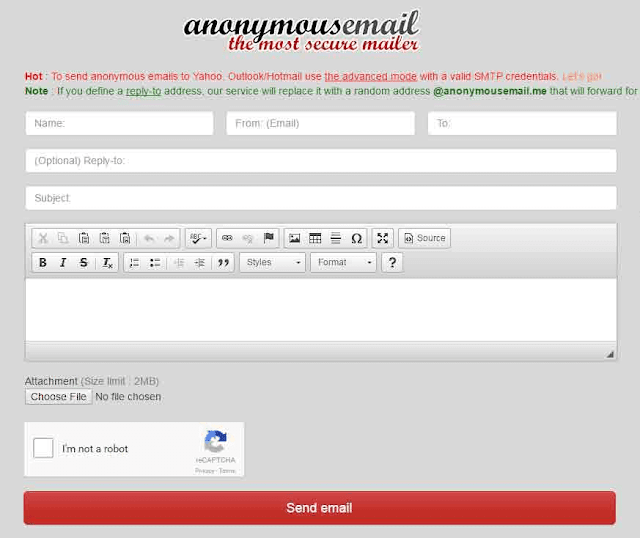 أفضل 10مواقع مجانية لإرسال بريد إلكتروني مجهول المصدر والهوية وبتشفير قوي