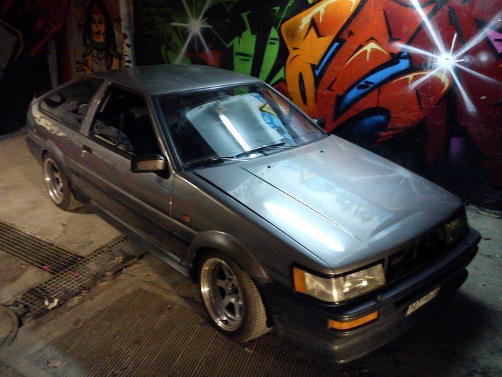 JDMbits: Rota Grid-V Fitted On Pano's AE86!