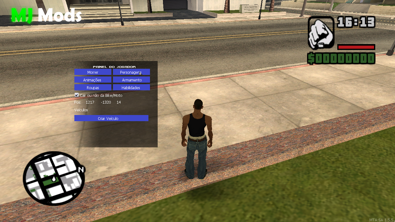 [MTA:SA] Novo F1 dx mta | Freeroam dx mta - MTA Brasil