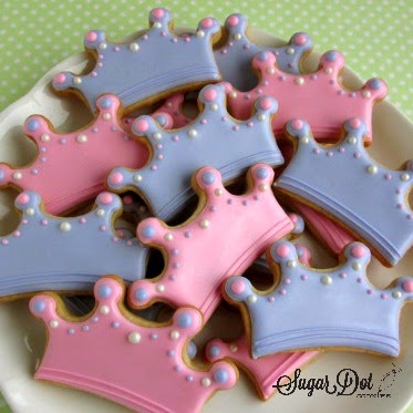 decorated%2Bsugar%2Bcookies%2Broyal%2Bicing%2Bcustom%2Bprincess%2Btiara ...