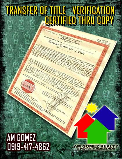 How To Transfer Land Title in the Philippines? Part 1