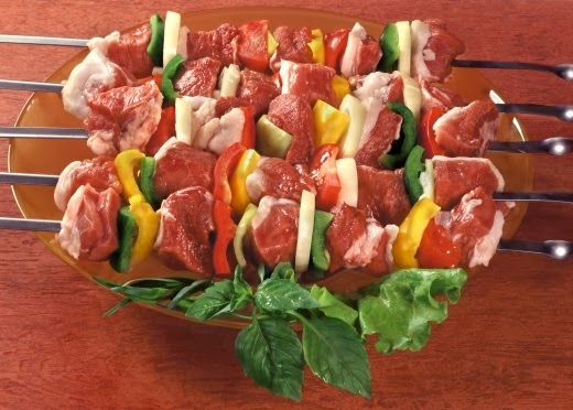 Aan Jeanne`s Keukentafel: Shaslick