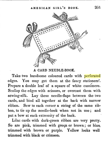 The Victorian Needle: 19th Century Perforated Paper Craft