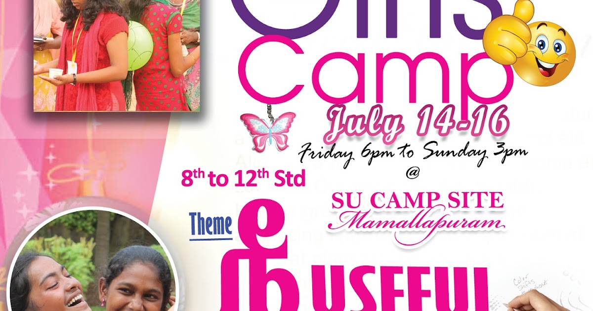 Scripture Union Girls Camp 2017 | Scripture Union TN(N) - Chennai South