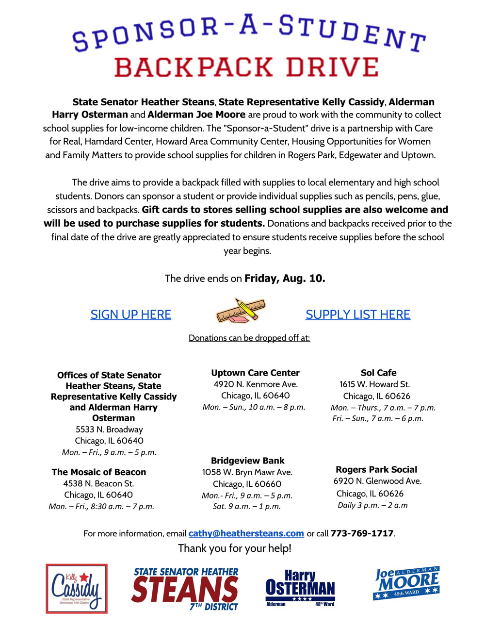 Uptown Update: Backpacks for Back To School