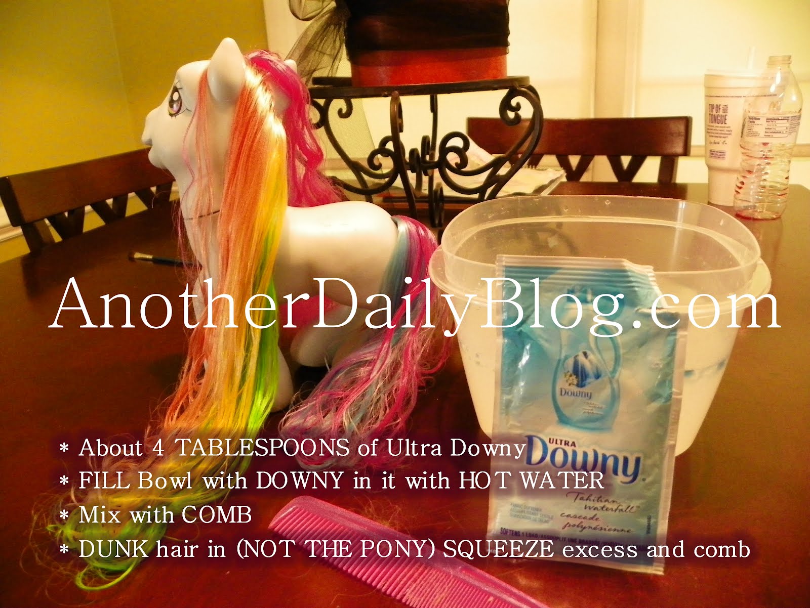 Another Daily Blog: DIY Photo Tutorial: How to Make My Little Pony ...