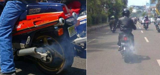 Cara Memperbaiki Dan Mengatasi Motor Berasap Putih Atau Berasap Hitam ...