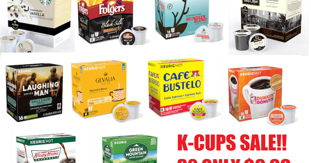 K-Cups Coffee Sale! 32 K-Cups Only $9.99 (Reg $23) + Free Pickup at ...