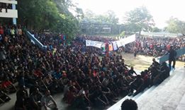 Police stop Student protest - Papua New Guinea Today