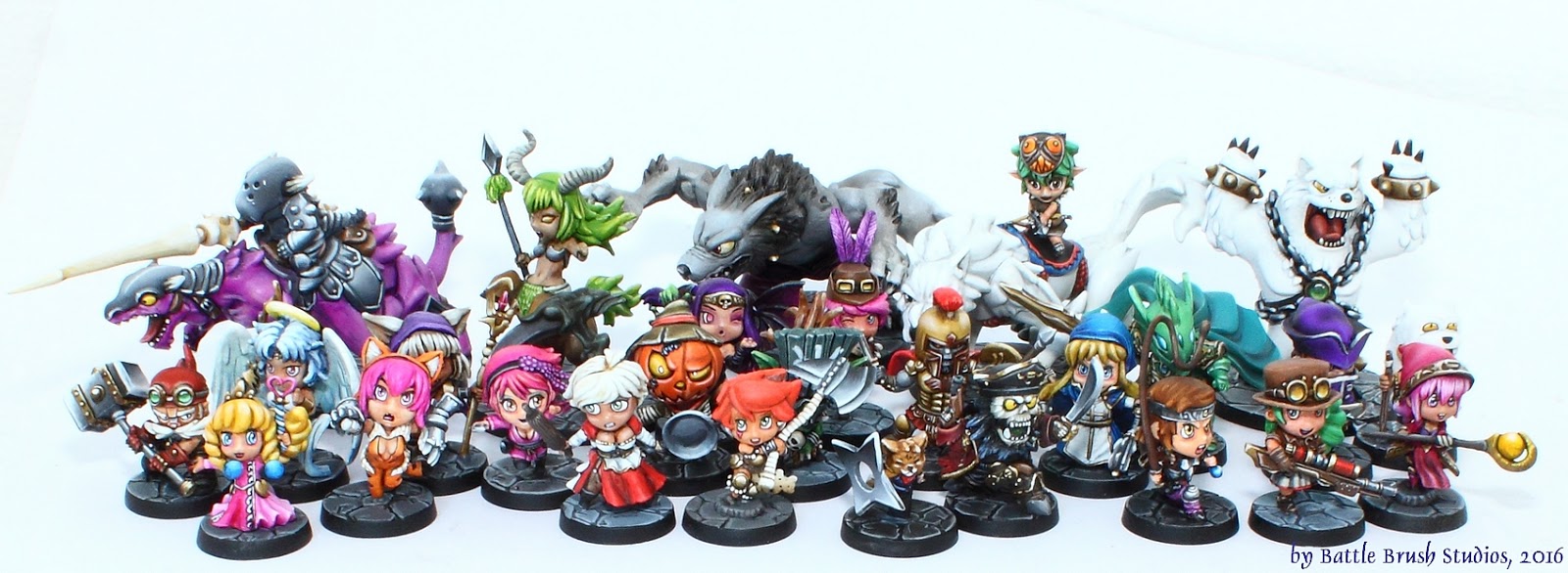 Battle Brush Studios: Showcase: Super Dungeon Explore Group Shots!