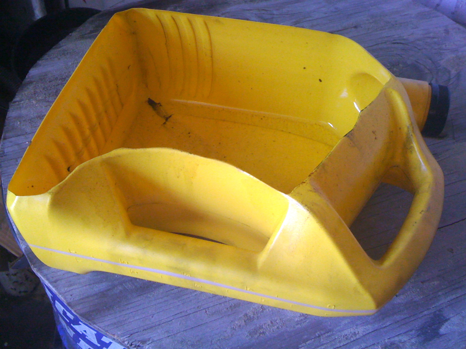 tool of the day: homemade oil catch pan