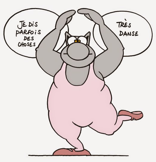 Geneviève Charras: Un peu de bon humour ! Geluck danse