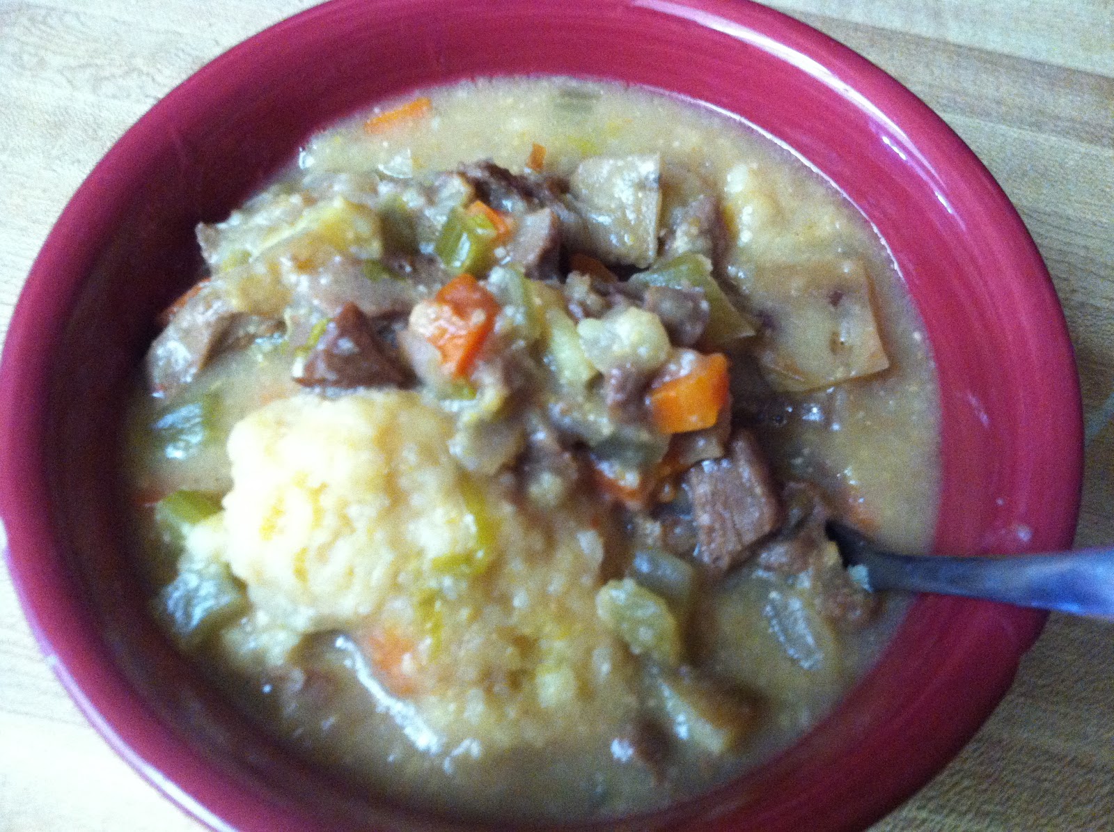 The Bad Kitty Bakery: Seitan Dumpling Stew with RECIPE!