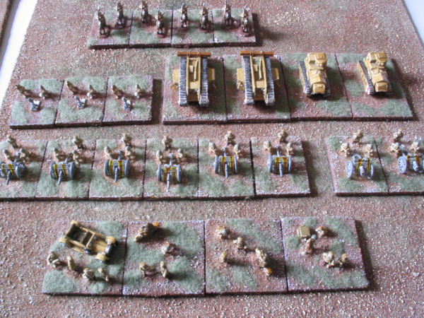 doctorphalanx: 10mm WW1 Western Front 1918 Armies for Square Bashing