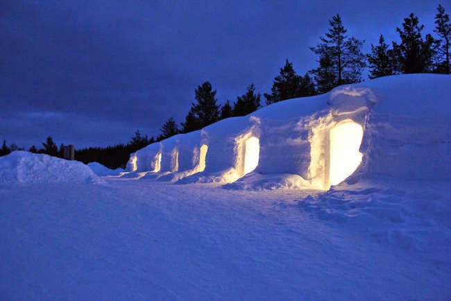 These Are 13 Of The Coolest Igloos From Around The World - Snow ...