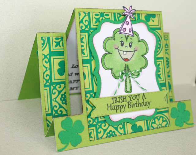 got2bcrafting: Happy St. Patricks Day - Birthday Card!