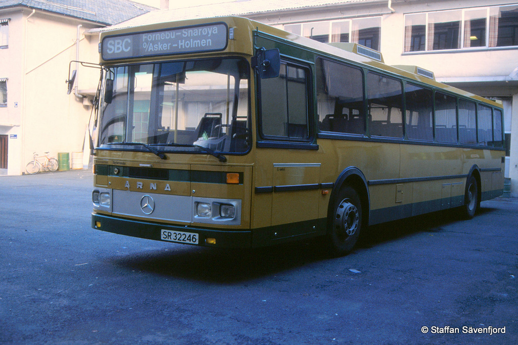 Staffans bussbilder: Arna Busser i april 1990