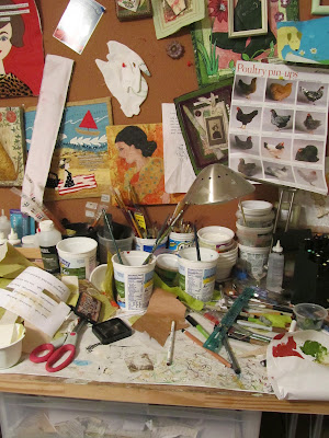 BarnBugStudio: MESSY WORK TABLE Photo Collaboration