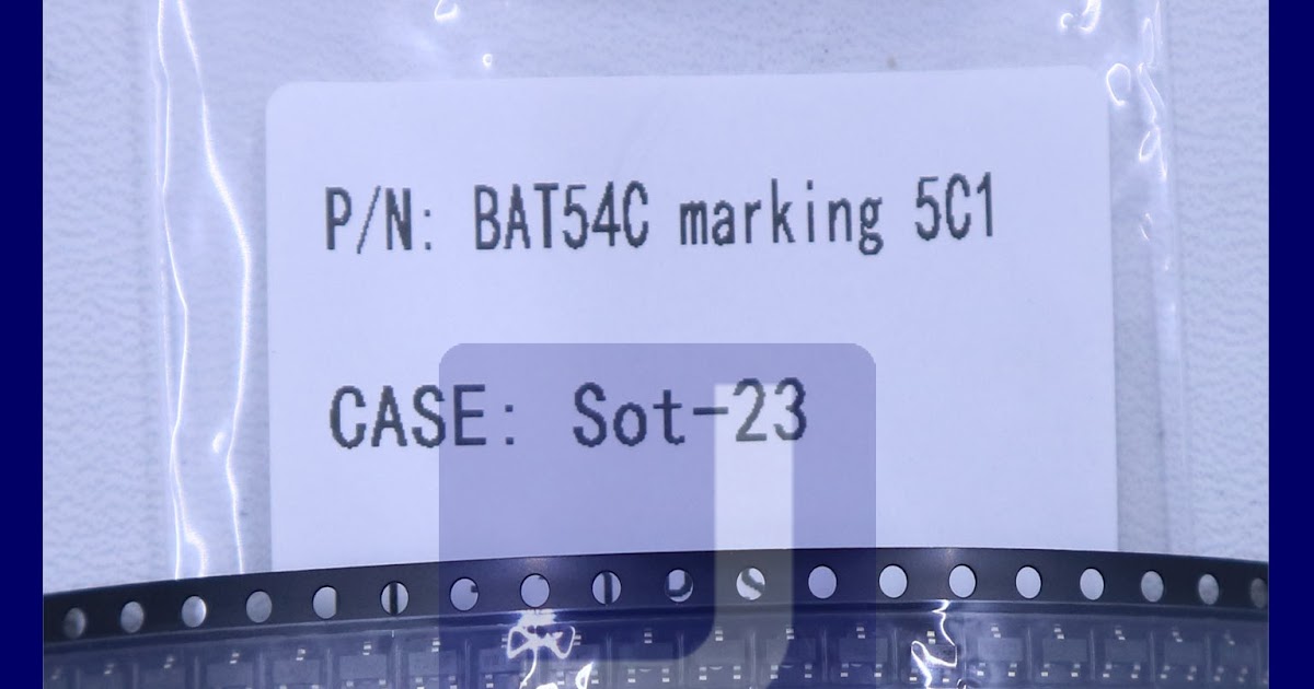 JUAL TRANSISTOR BAT54C MARKING 5C1 SOT 23 ~ Arena Elektronika