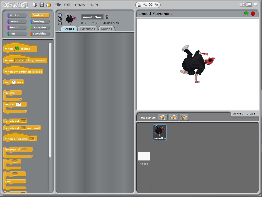 Scratch Resources: Smooth Key Press