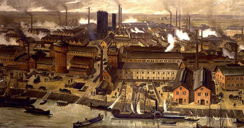Searching in History: The Industrial Revolution of Germany