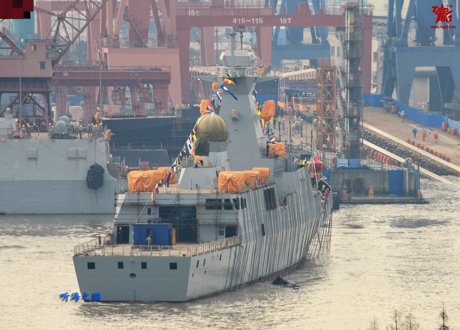China Defense Blog: Second Algerian C28A corvette launched by the ...