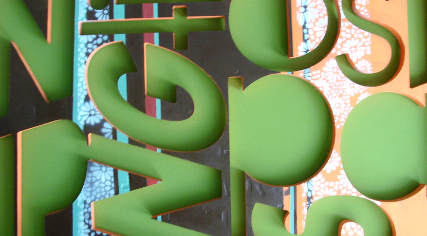 stencil_me: Forma y contraforma.