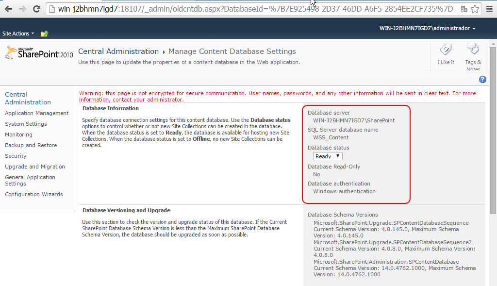 Cómo acceder a Bases de datos en SharePoint 2010