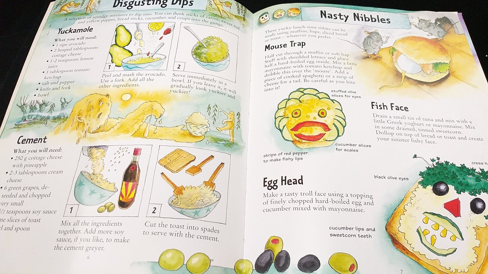 Kid Books Blog: 131.Gruesome Grub and Disgusting dishes / Terrible ...