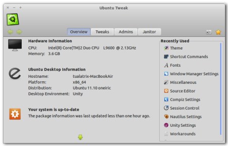 Desktop-Tweaking Tools For Ubuntu Linux | Tech Source