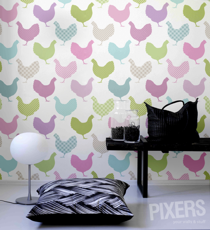 Keltainen talo rannalla: Kattauksia, tapetteja ja vintagea