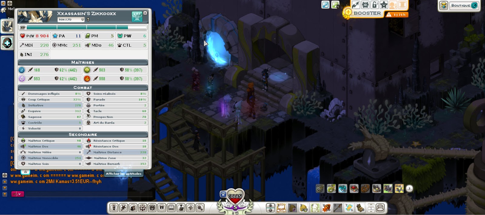 WAKFU BUILD OSA New MAJ( PvP 2018).