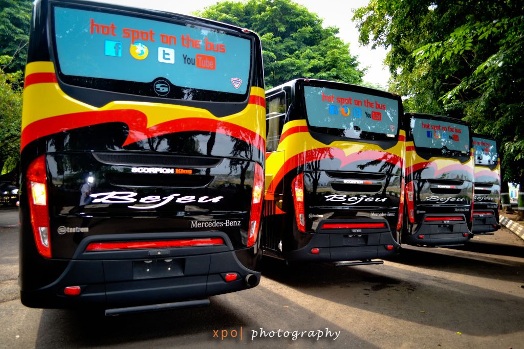 Bejeu, Hot Spot on The Bus ~ Motor-motoran