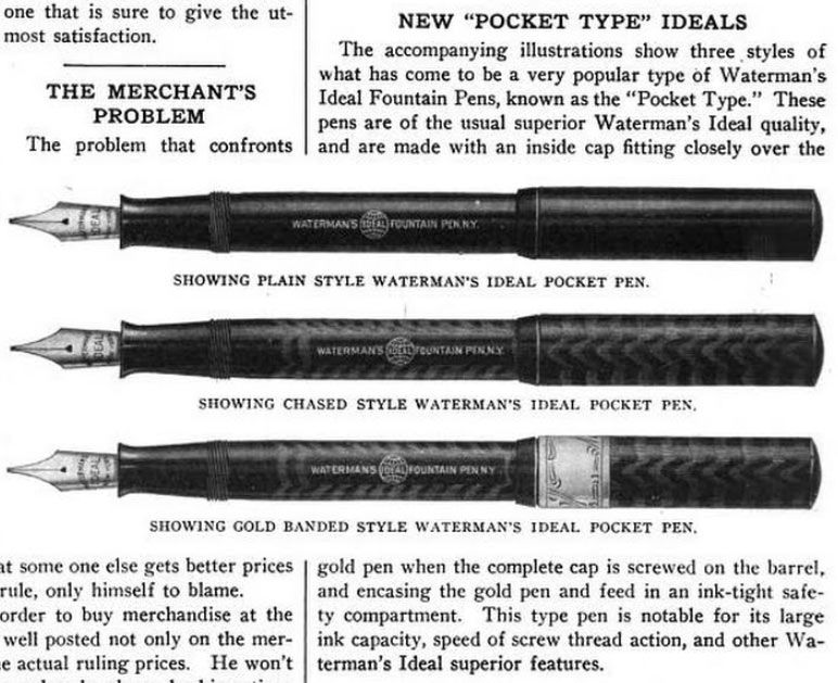 Vintage Pen News: The Waterman POC