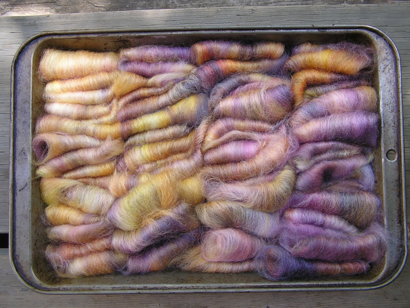 Everything Old: Come play with Everything Old yarn in person at Fibrations!