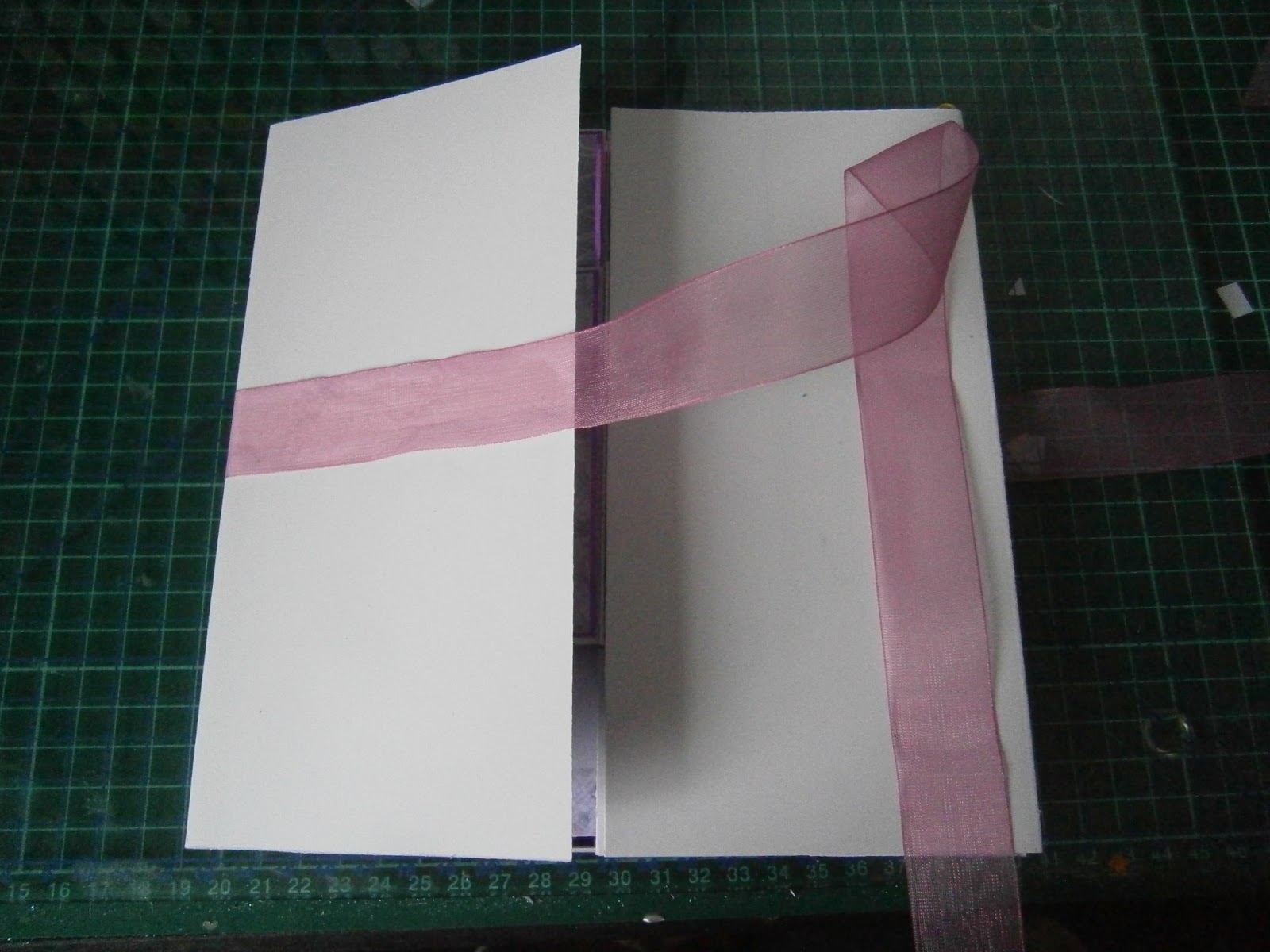 Hooked on Krafts: Tutorial for Double Tri Fold card using Faerie Poppets