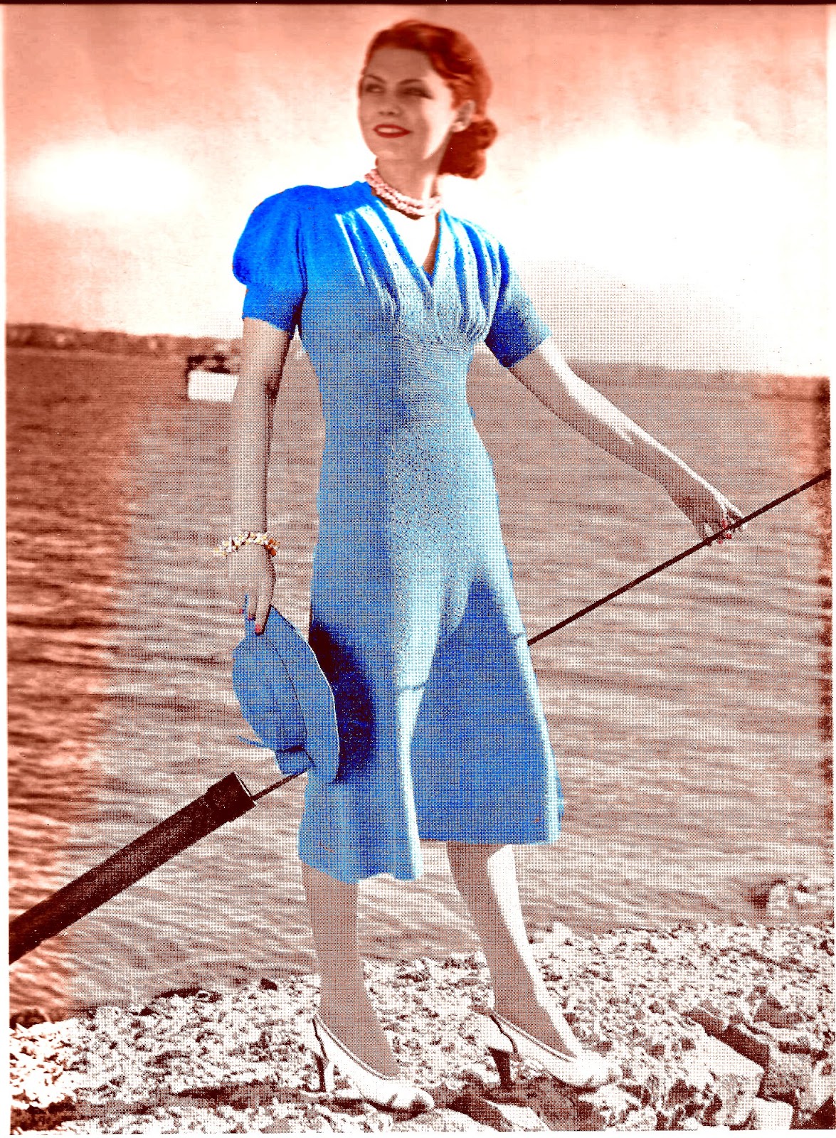 Miss Julia's Patterns: Free Pattern - Vintage 1938 Sophisticate One ...