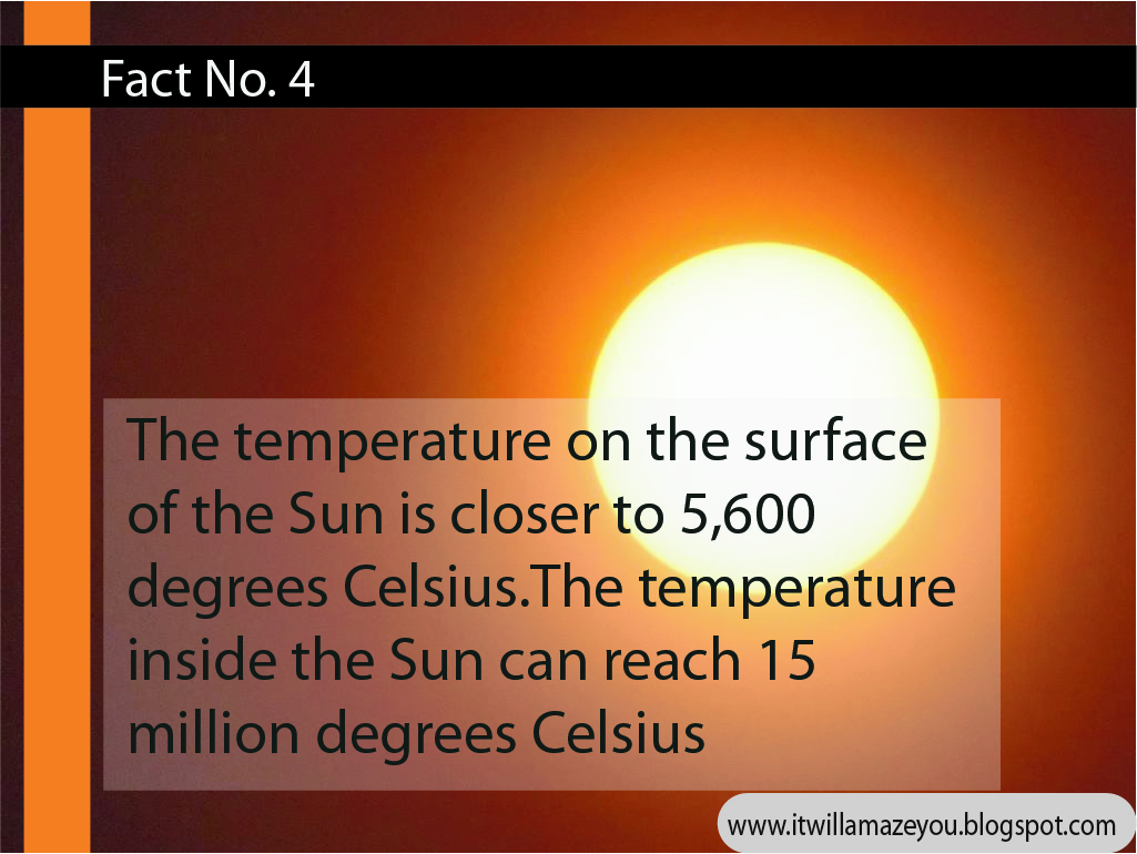 Amazing facts about sun | fun facts about sun | random facts about sun