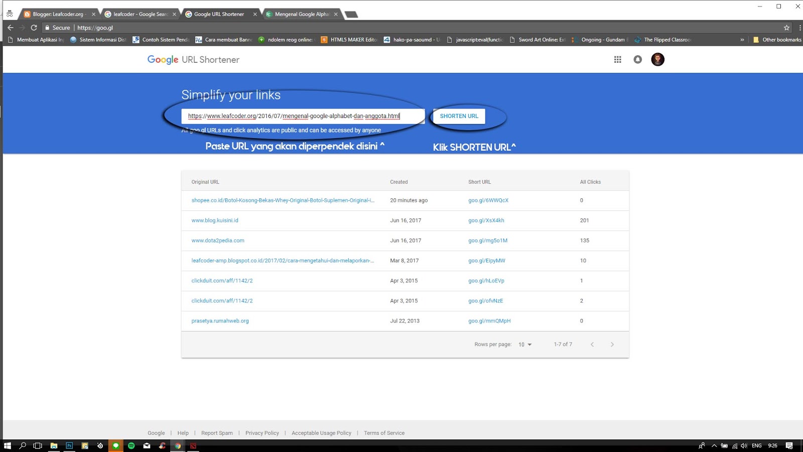 Cara Mudah Perpendek Link dengan Google URL - Digital Solutions by ...